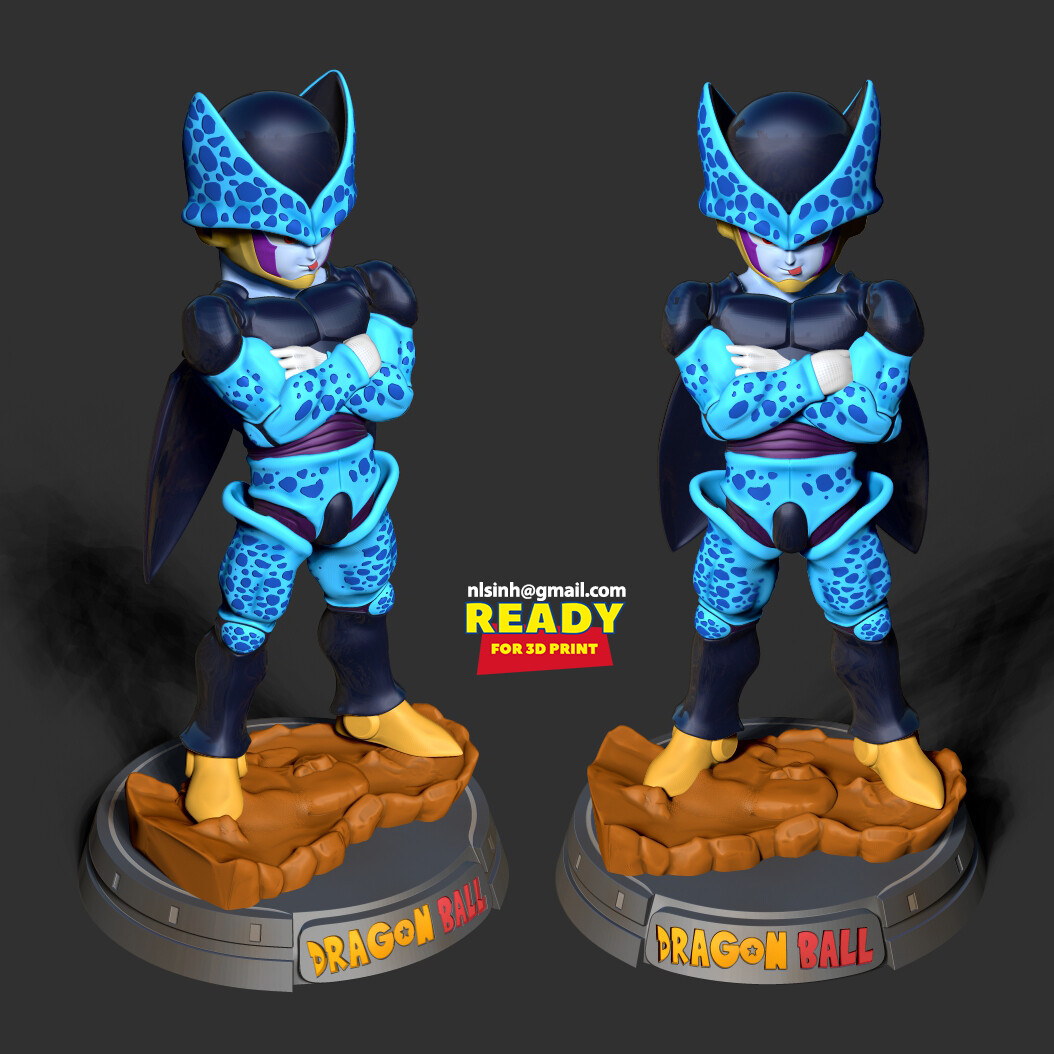 ArtStation - Cell JR - Dragon Ball Fanart | Resources