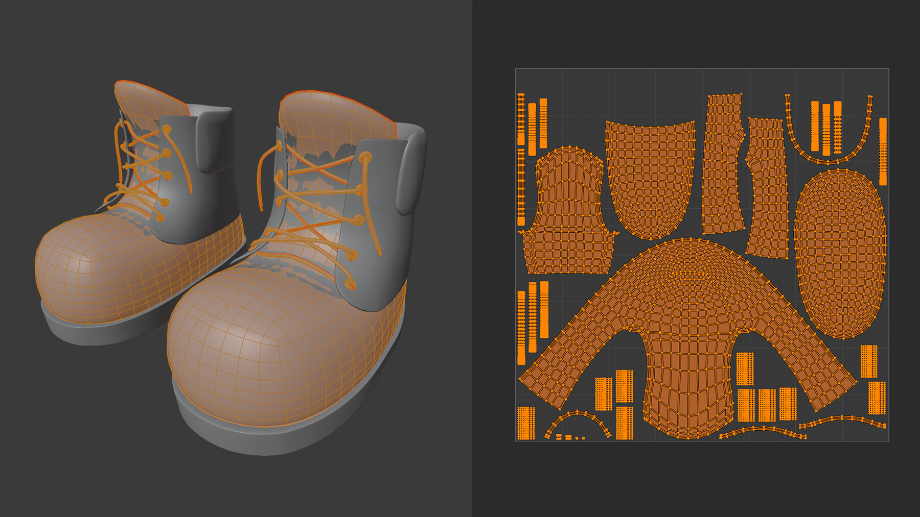 ArtStation - Stylized Boot | 3D model | 4k Textures | Resources