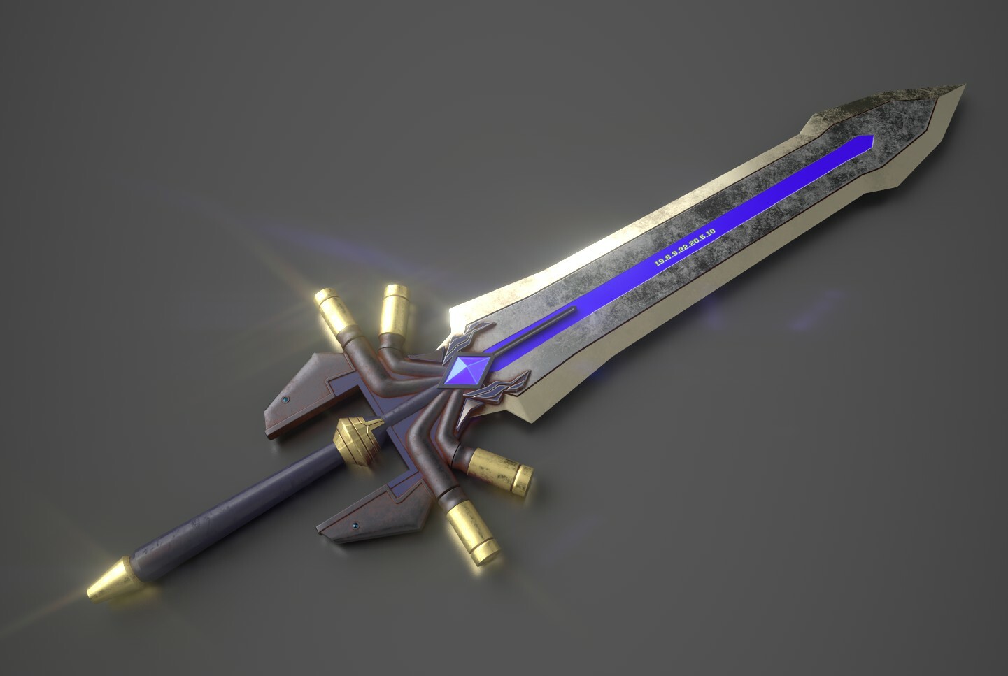 ArtStation - Gaming Heavy Sword | Game Assets