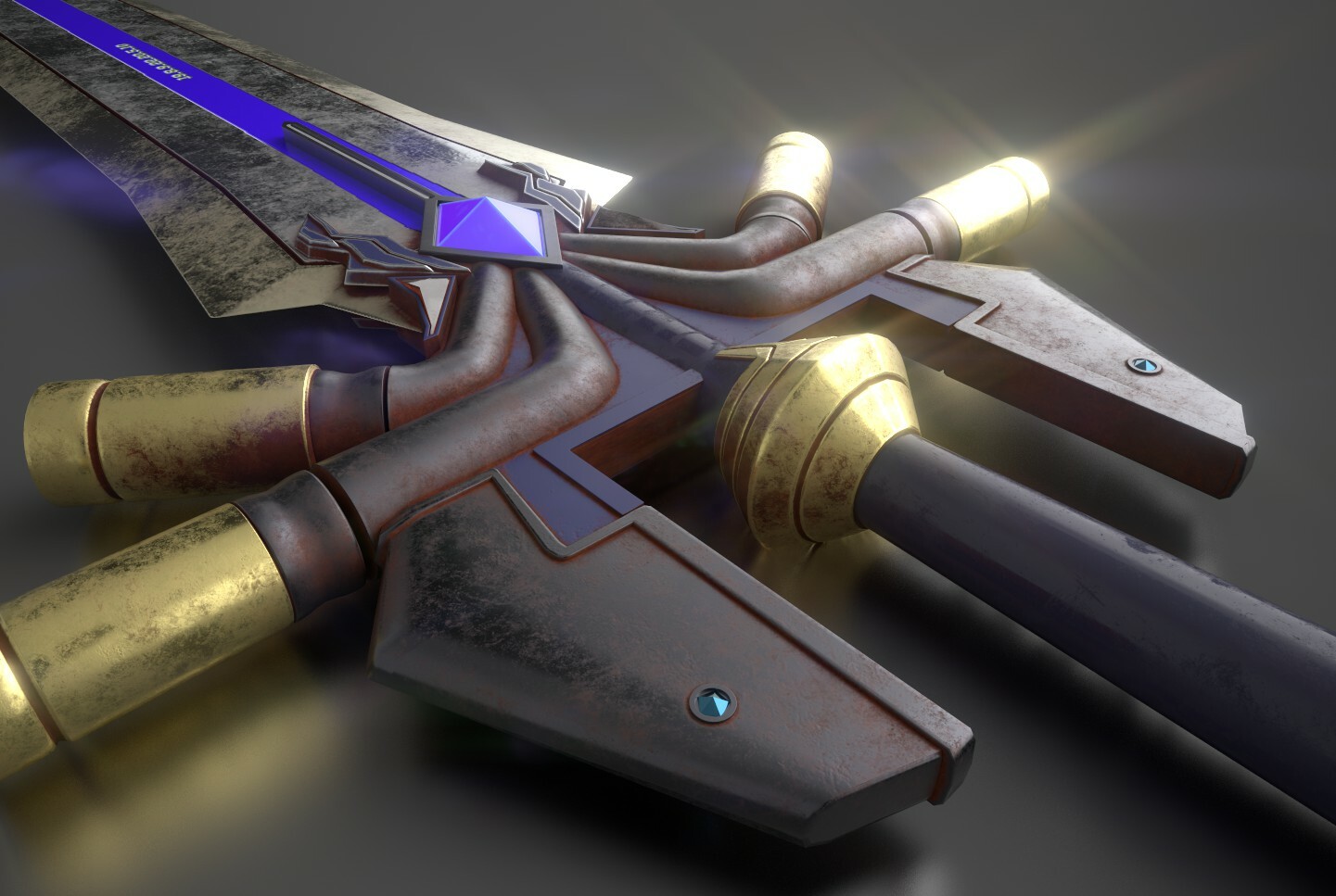 ArtStation - Gaming Heavy Sword | Game Assets