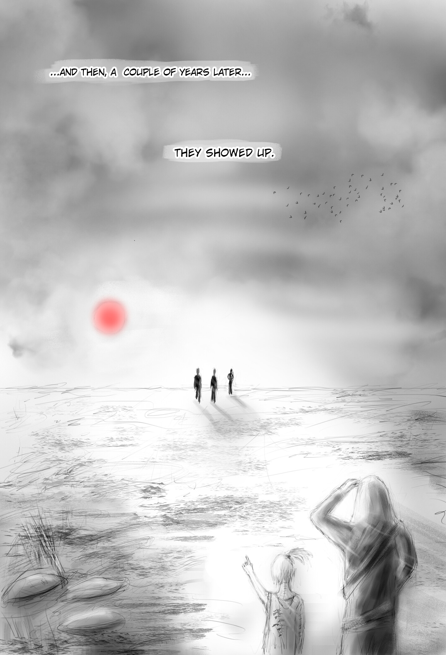 ArtStation - Dead Sun – Vol. 1 Chapter 1. – Graphic Novel by Eliza ...