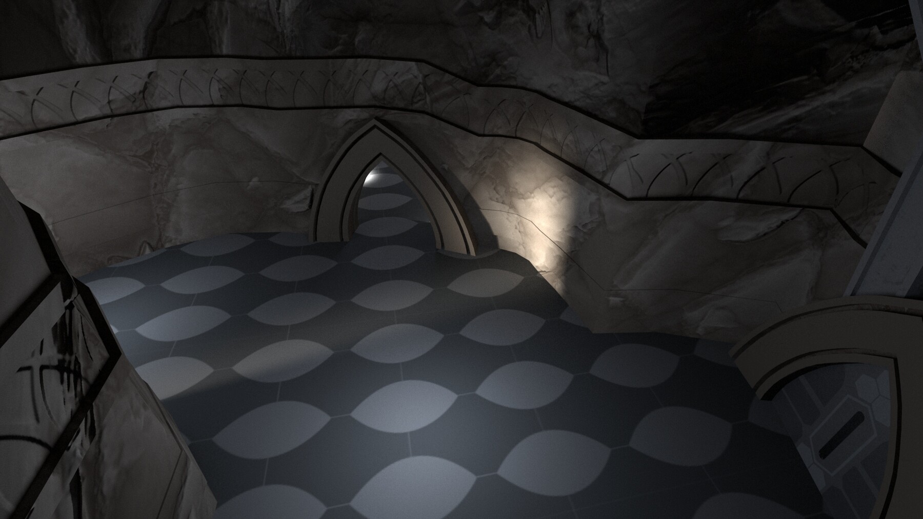 ArtStation - Star Wars - Dooku's Secret Hangar | Game Assets