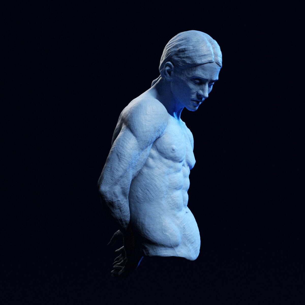 ArtStation - Man Torso Sculpture | Resources