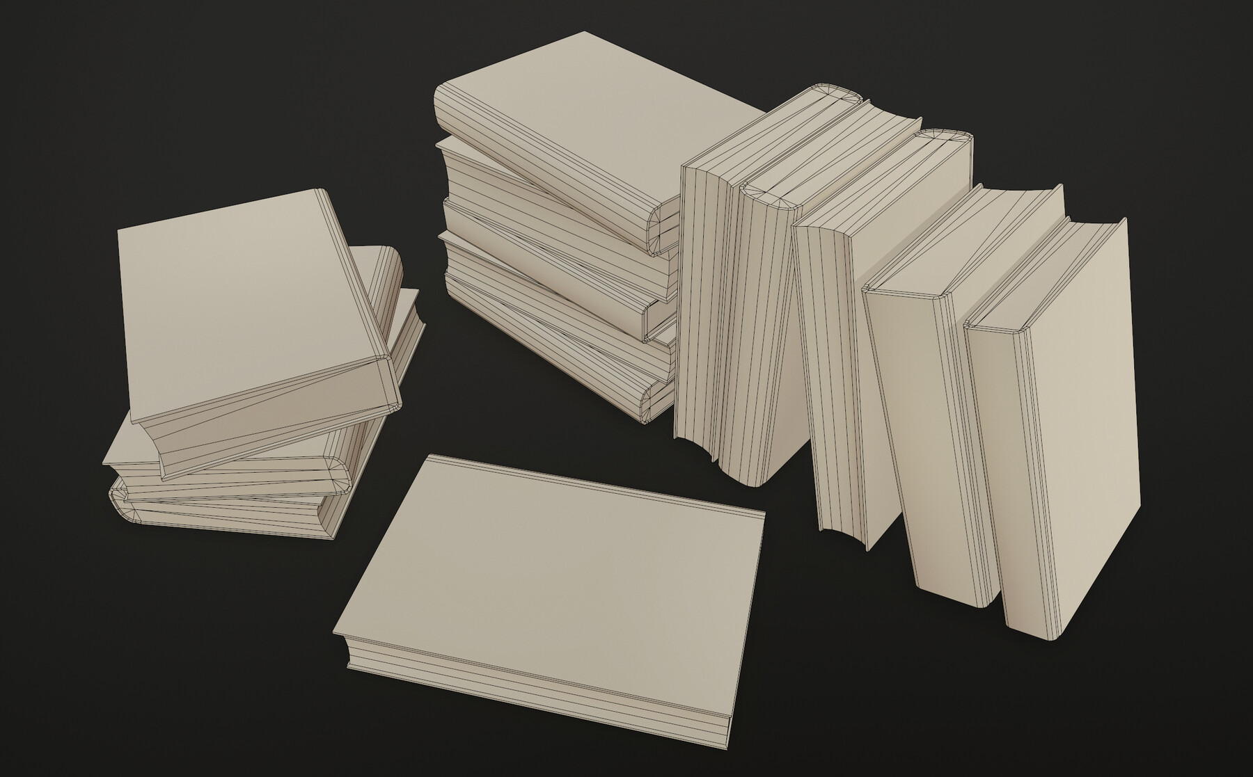 ArtStation - Old books | Game Assets