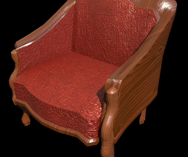 ArtStation - Chair - PBR - Textured | Game Assets