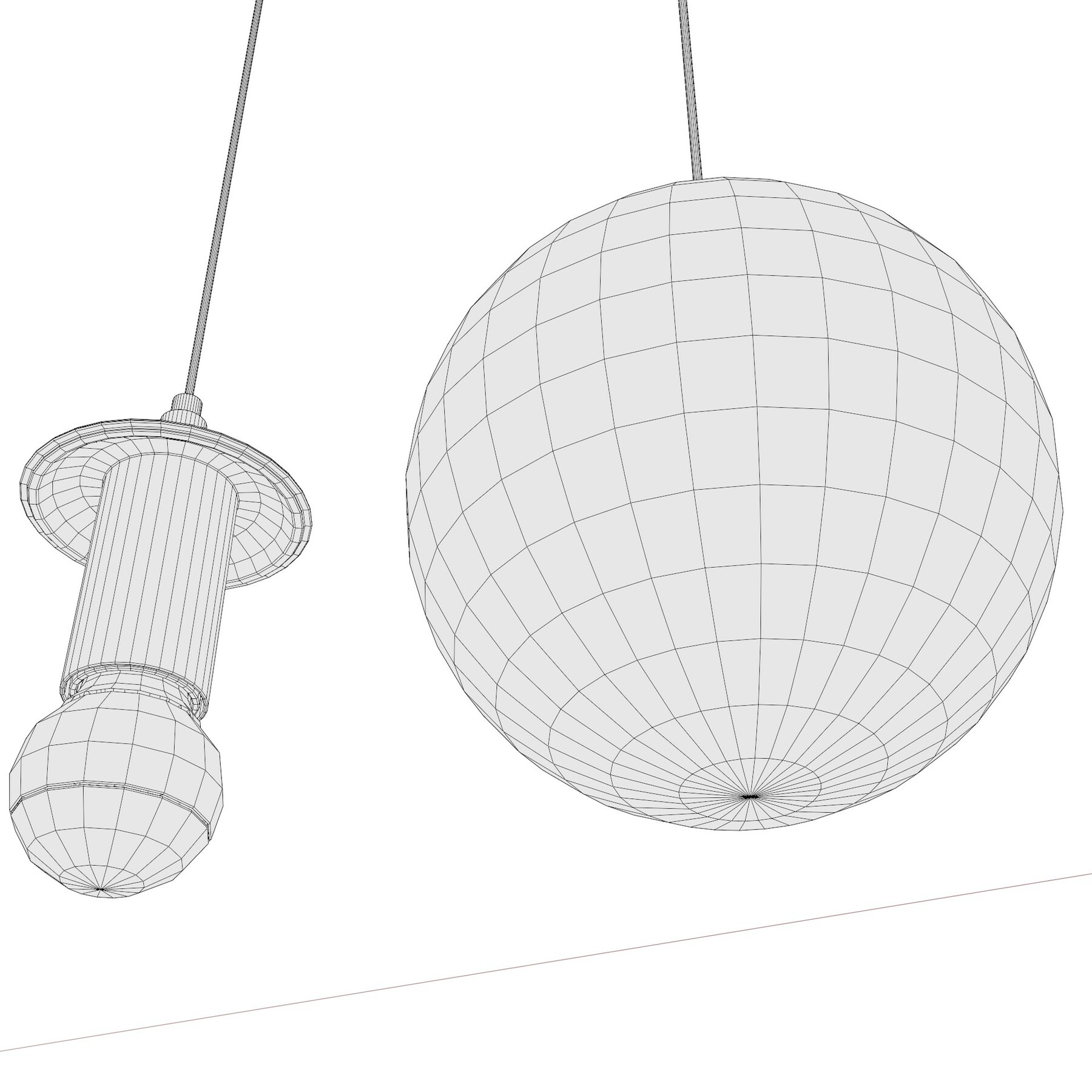 ArtStation - Ceiling lights package over 30 lights | Game Assets