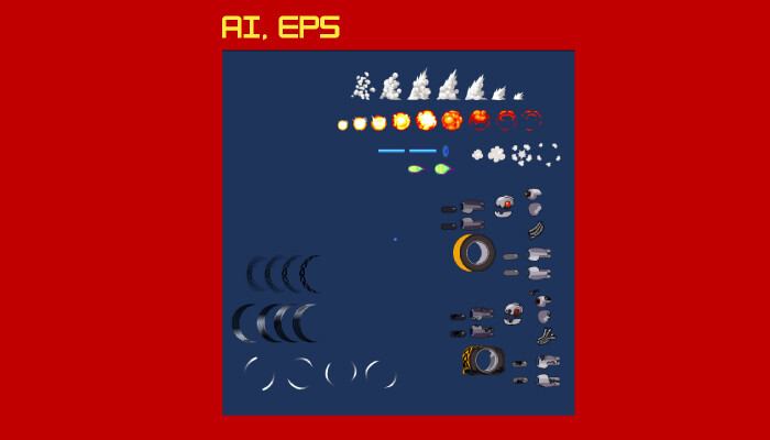 ArtStation - Enemy robot character sprite | Game Assets