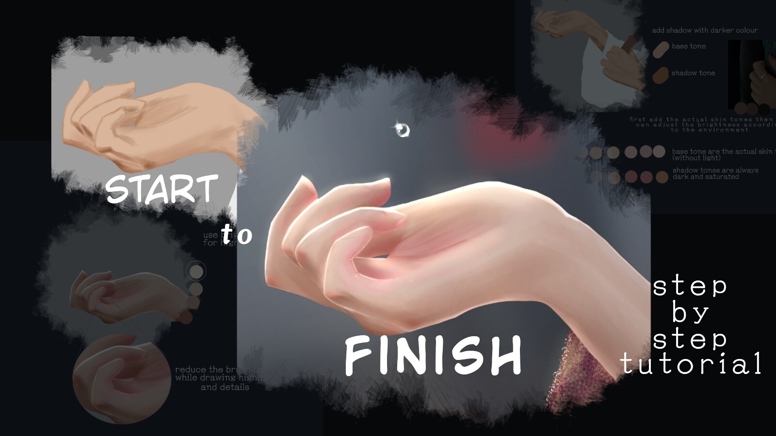 ArtStation - Skin painting tutorial | Tutorials