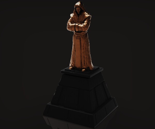 ArtStation - Star Wars Jedi temple statue | Resources