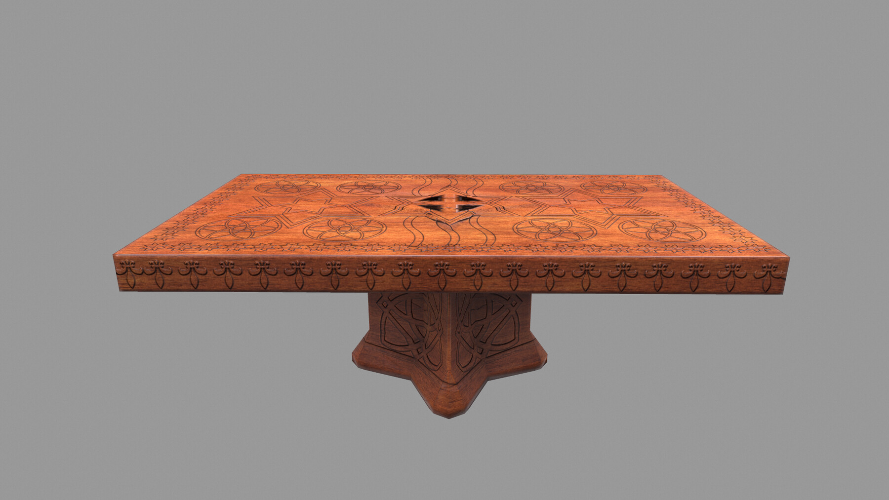 ArtStation - Classic Table 3d model | Game Assets