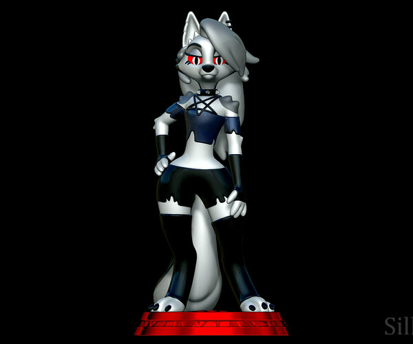 ArtStation - loona - Helluva Boss 3D print model | Resources