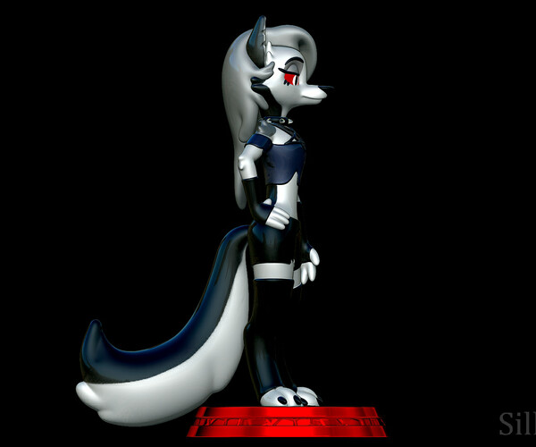 ArtStation - loona - Helluva Boss 3D print model | Resources