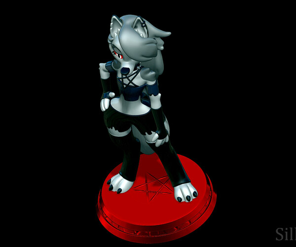 ArtStation - loona - Helluva Boss 3D print model | Resources