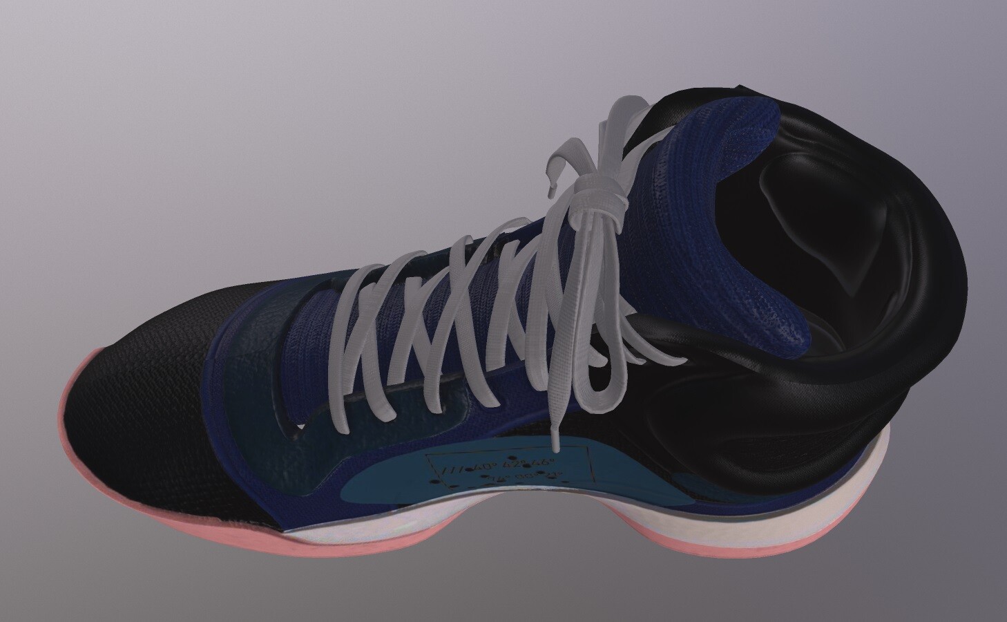 ArtStation - ADIDAS BOOST SHOES low-poly | Game Assets