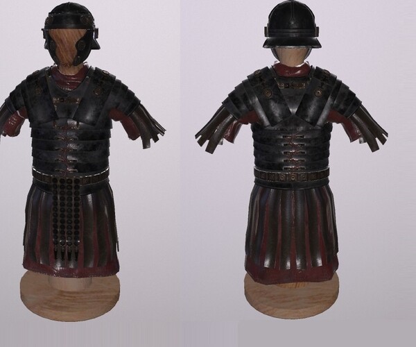 ArtStation - ARMOR STAND low-poly | Game Assets