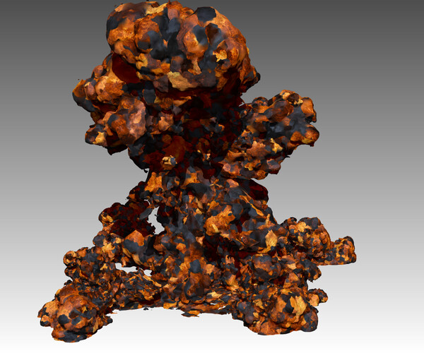 ArtStation - EXPLOSION low-poly model | Game Assets