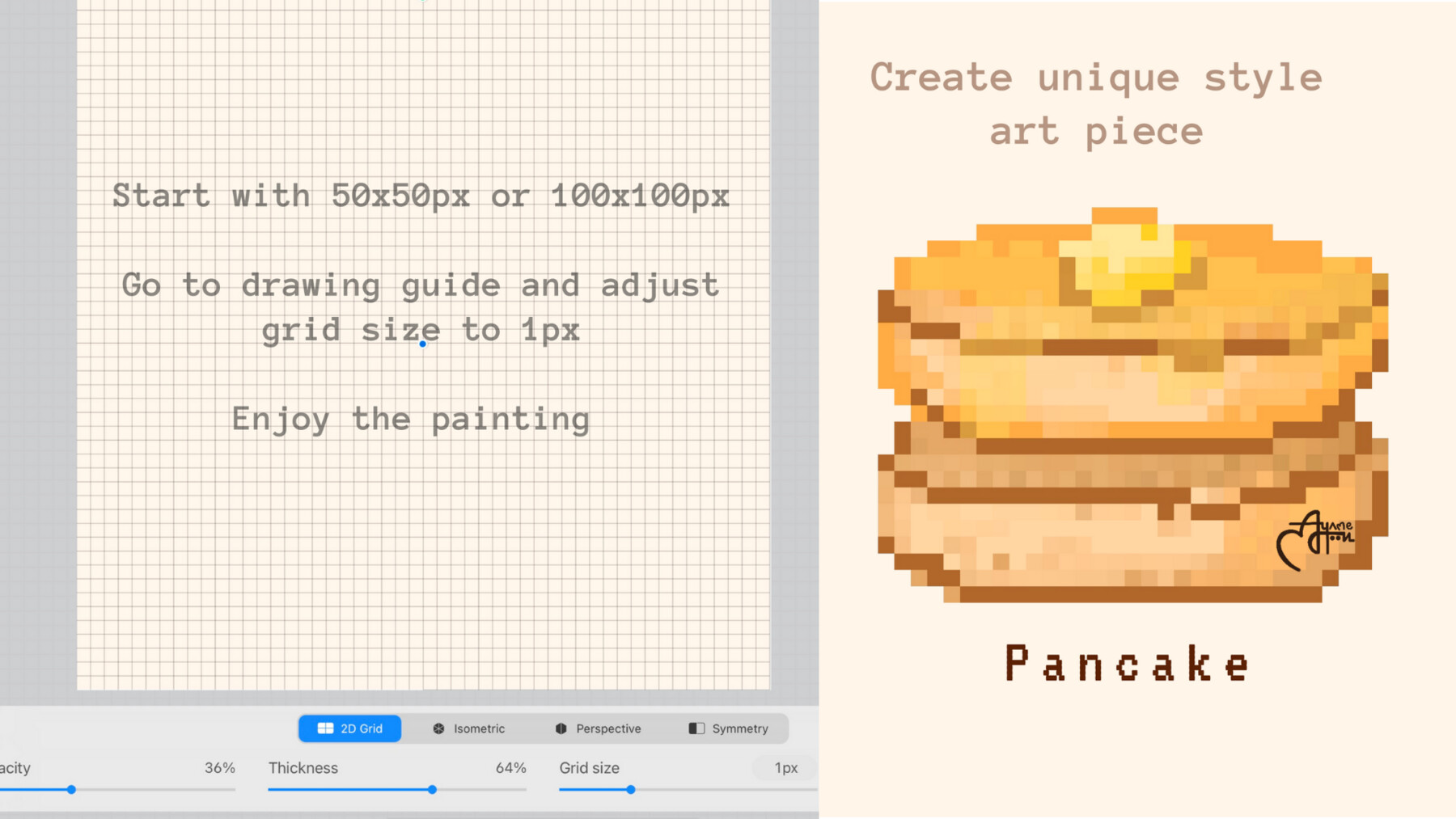 ArtStation - Pixel Procreate brushes with tutorials | ProcreateiBox ...