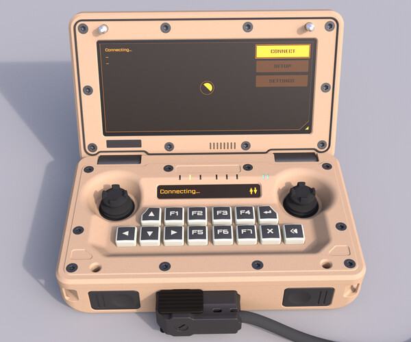 ArtStation - Rugged controller | Resources