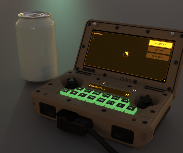 ArtStation - Rugged controller | Resources