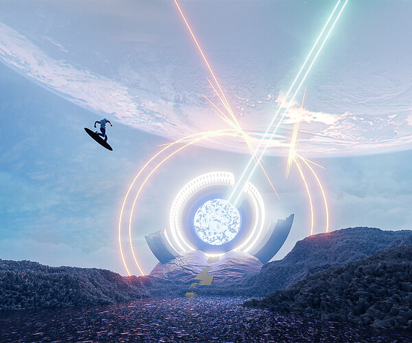 ArtStation - Pegasus Galaxy : Stargate | Artworks