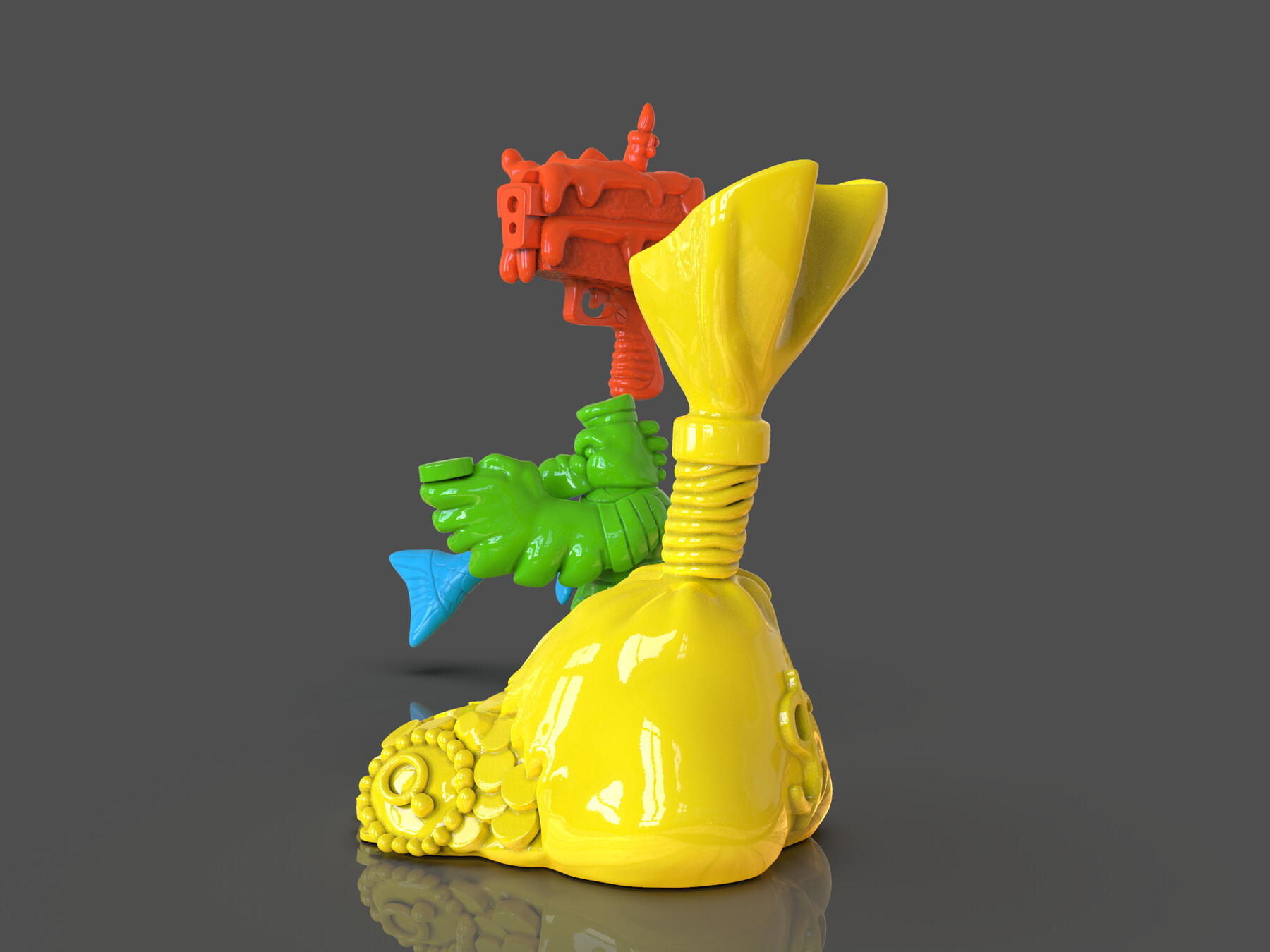 ArtStation - TMNT Scratch The Cat Accesories | Resources