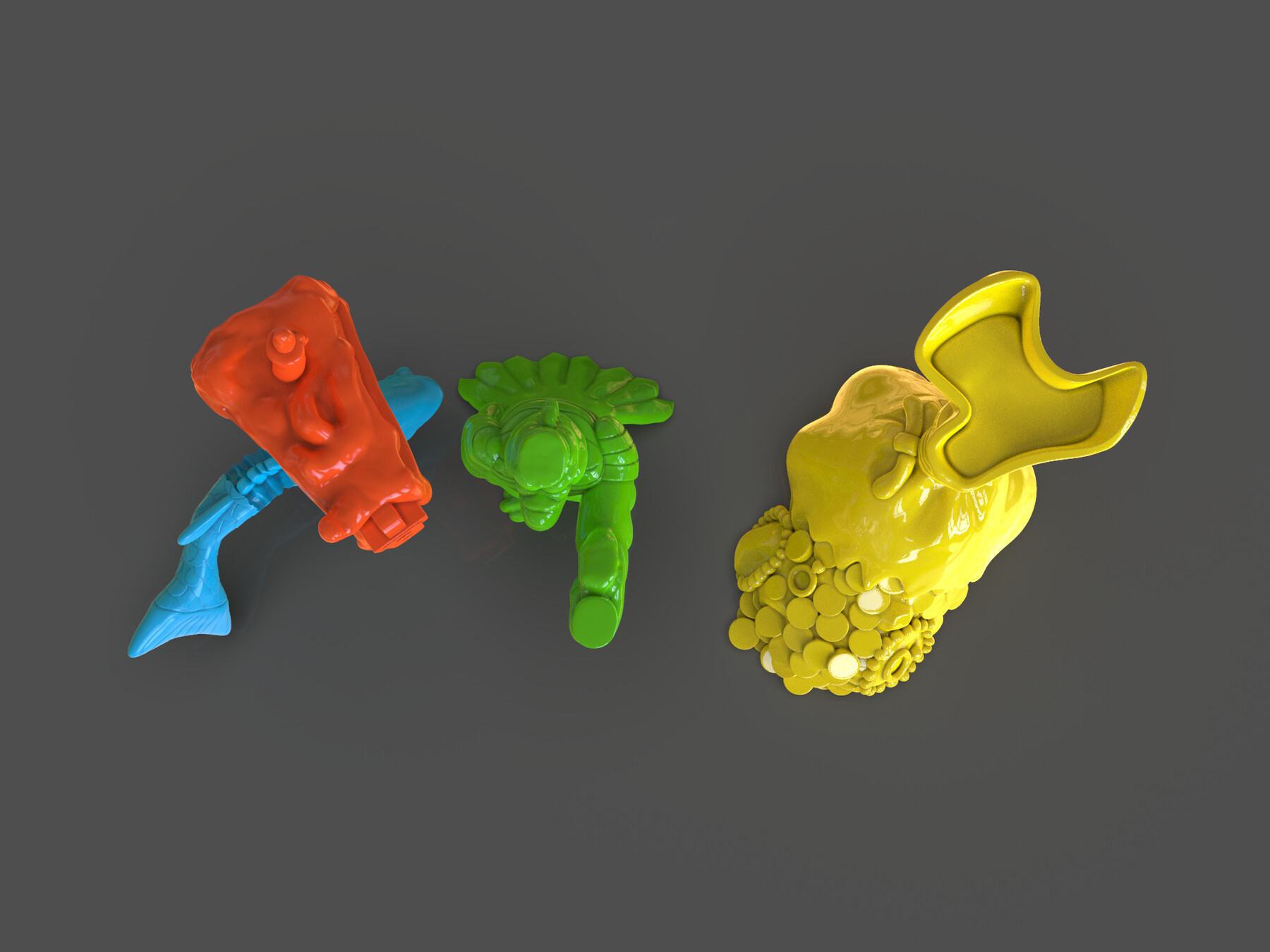 ArtStation - TMNT Scratch The Cat Accesories | Resources