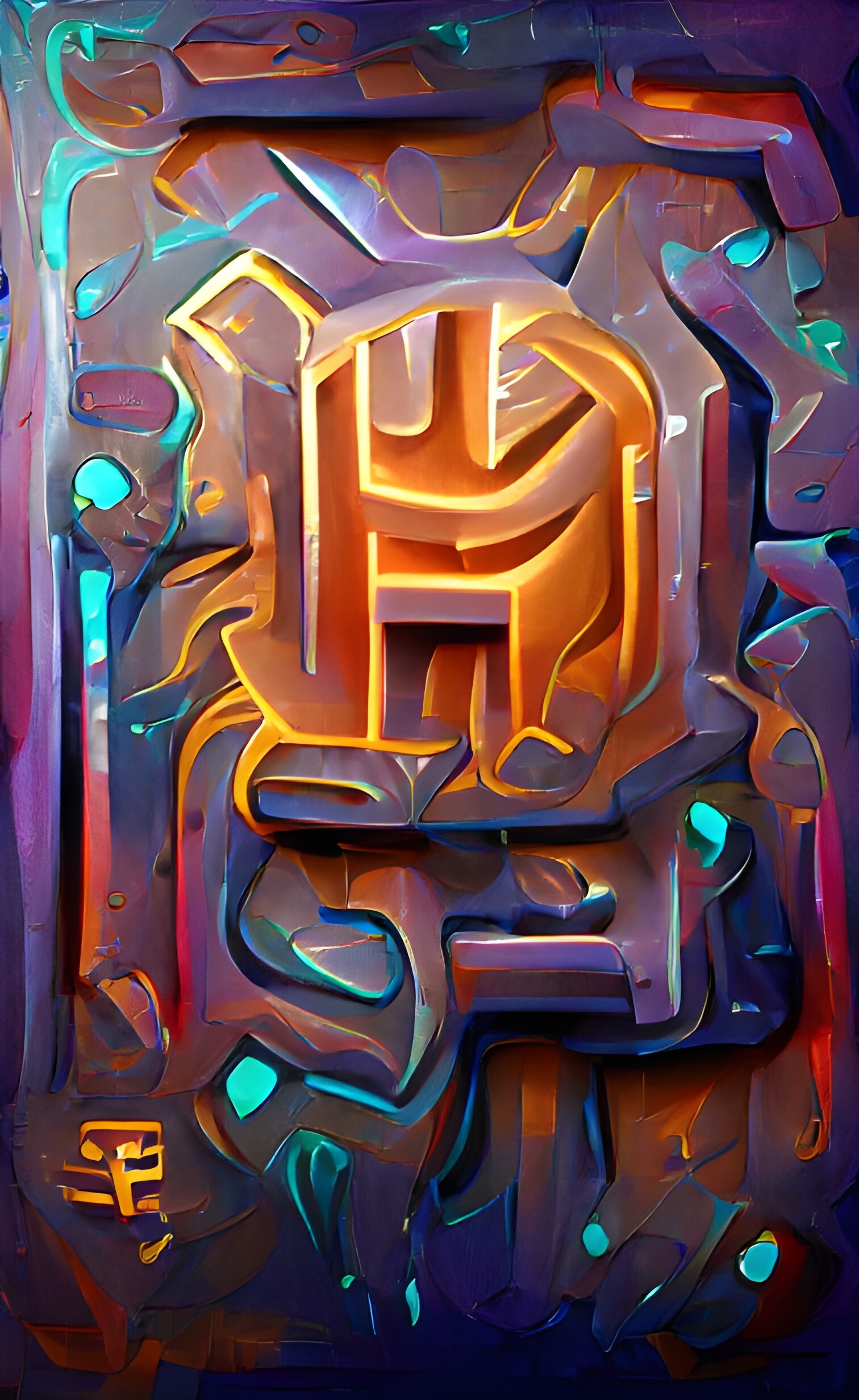 ArtStation - Hero Glyph Art Stuff KitBash Texture | Artworks