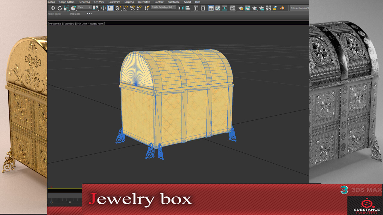 ArtStation - Jewelry box | Game Assets