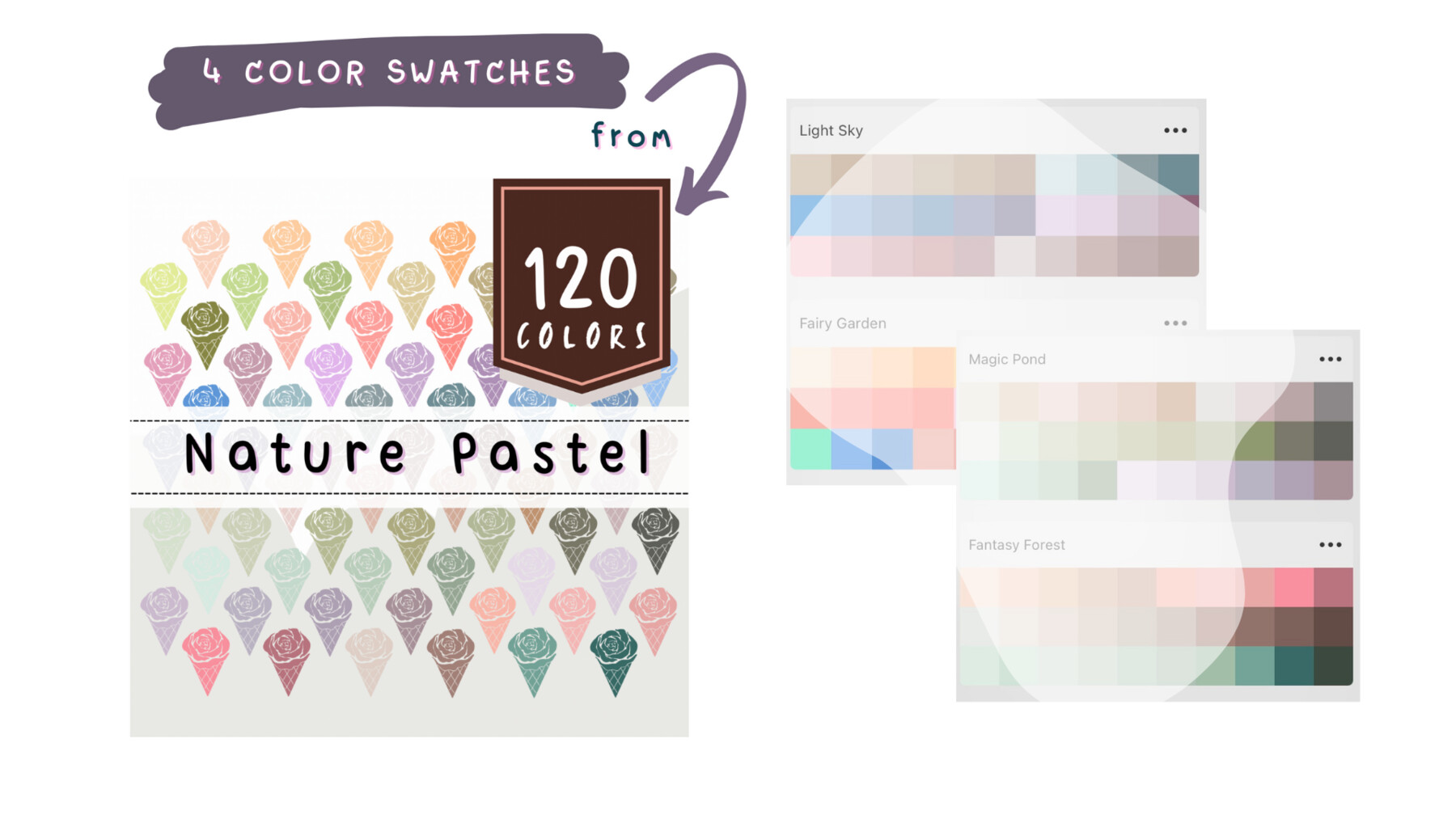ArtStation - Pastel texture Procreate brushes | ProcreateiBox | Brushes