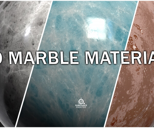 ArtStation - +10 Unique High Quality Marble Material Pack (Texture ...