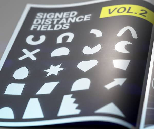 ArtStation - Substance Designer • Signed Distance Fields Vol.2 | Resources
