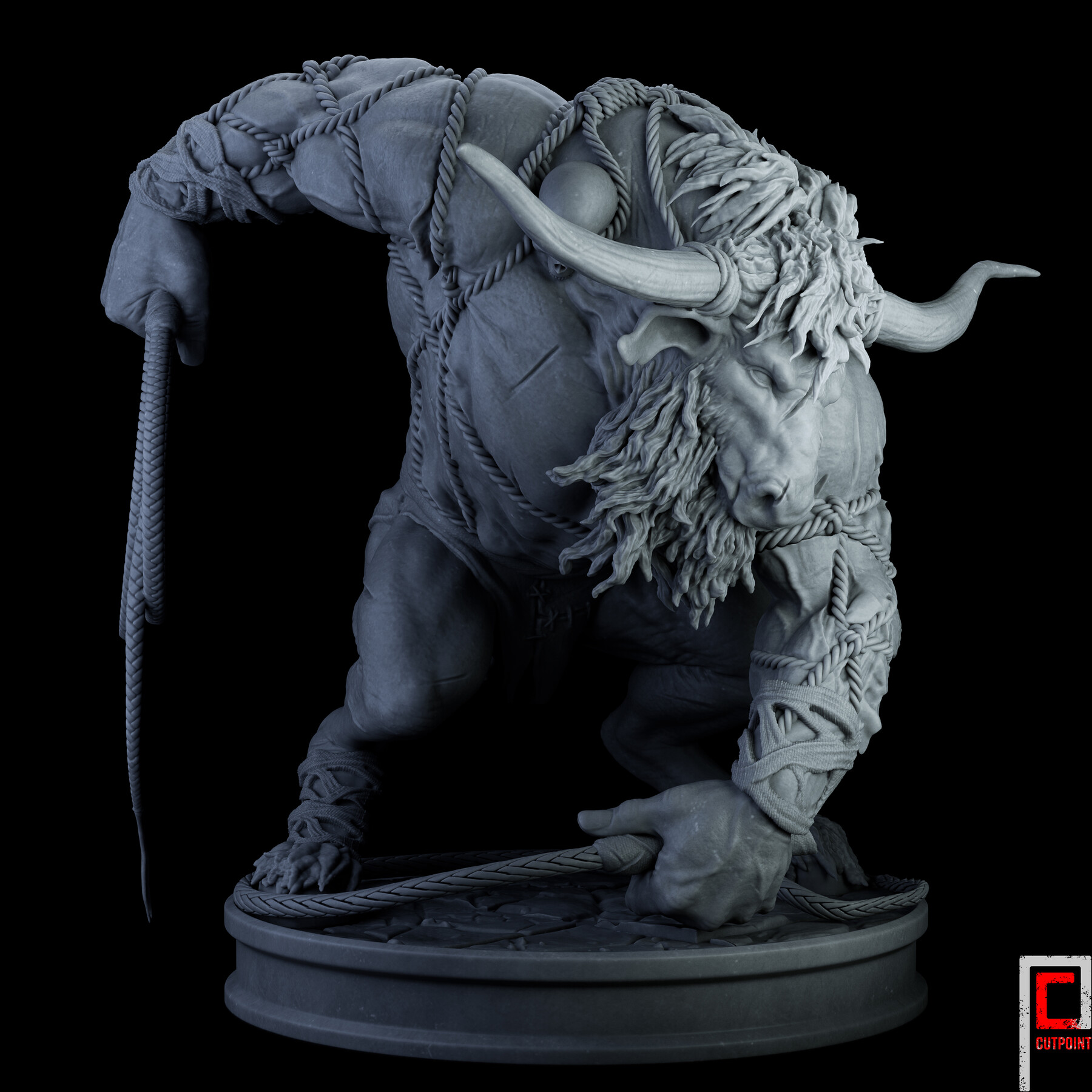ArtStation - Minotaur stl | Artworks