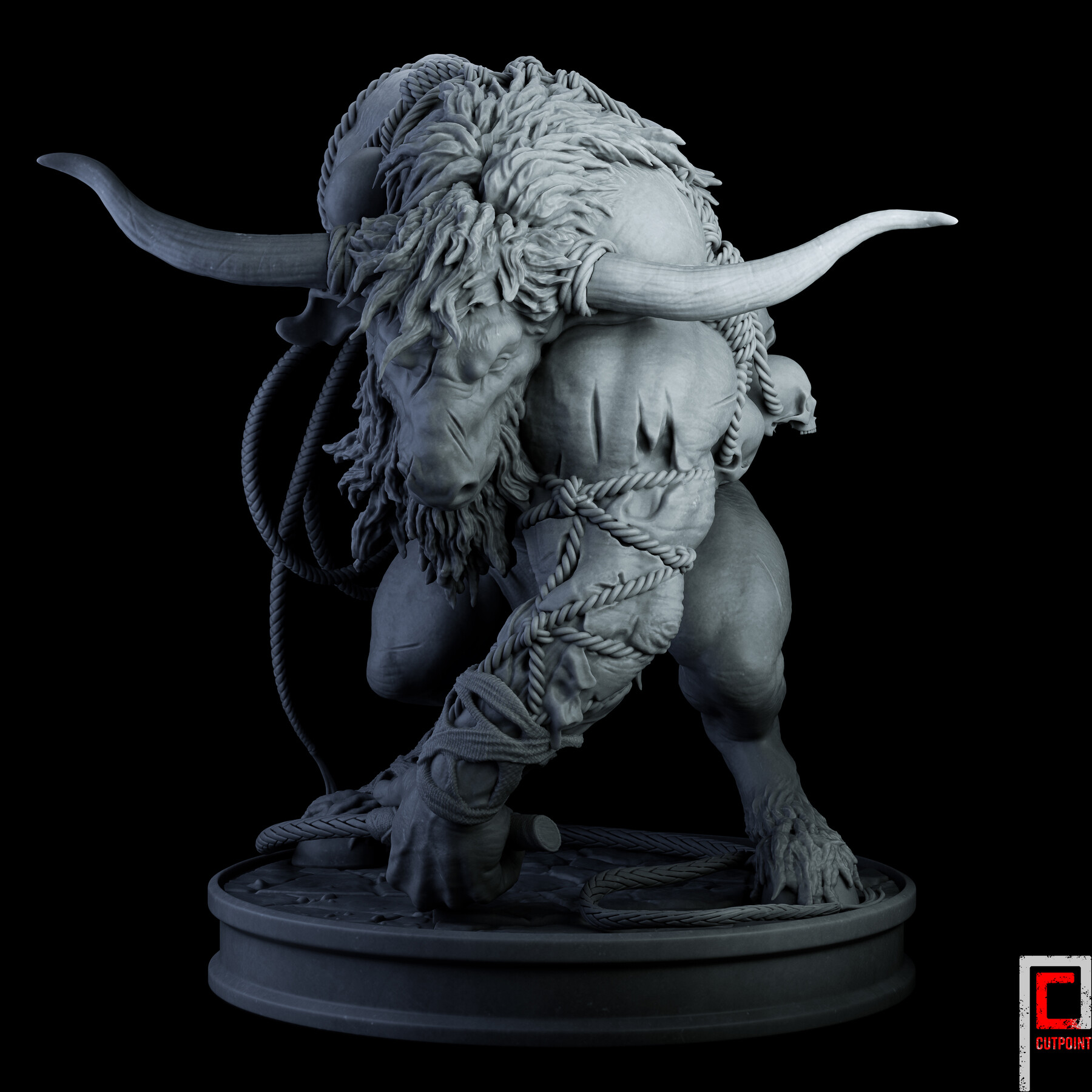 ArtStation - Minotaur stl | Artworks