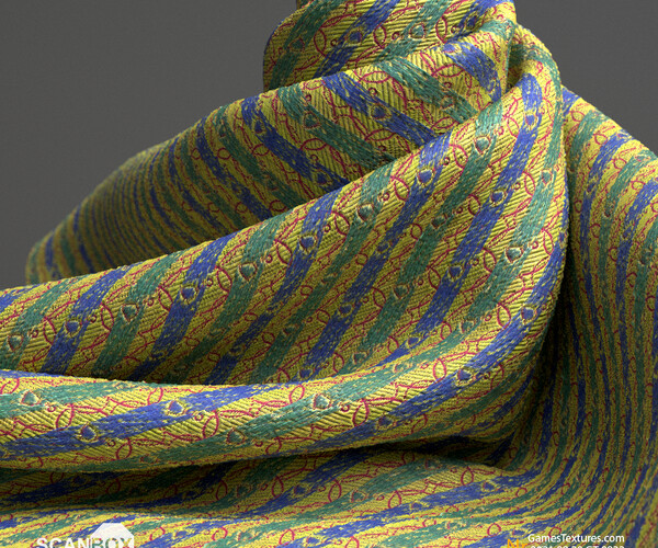ArtStation - PBR Fabric Scan 4K - 0833 GamesTextures.com | Game Assets