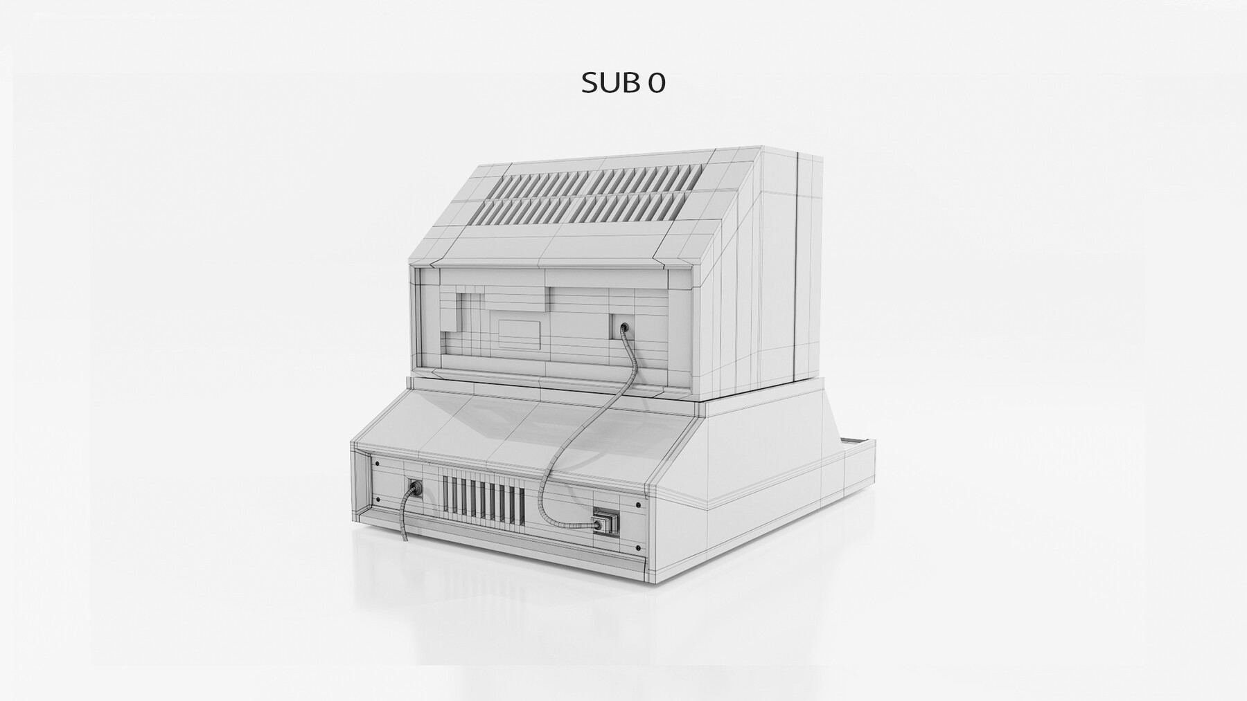 ArtStation - Retro Computer SC | Game Assets