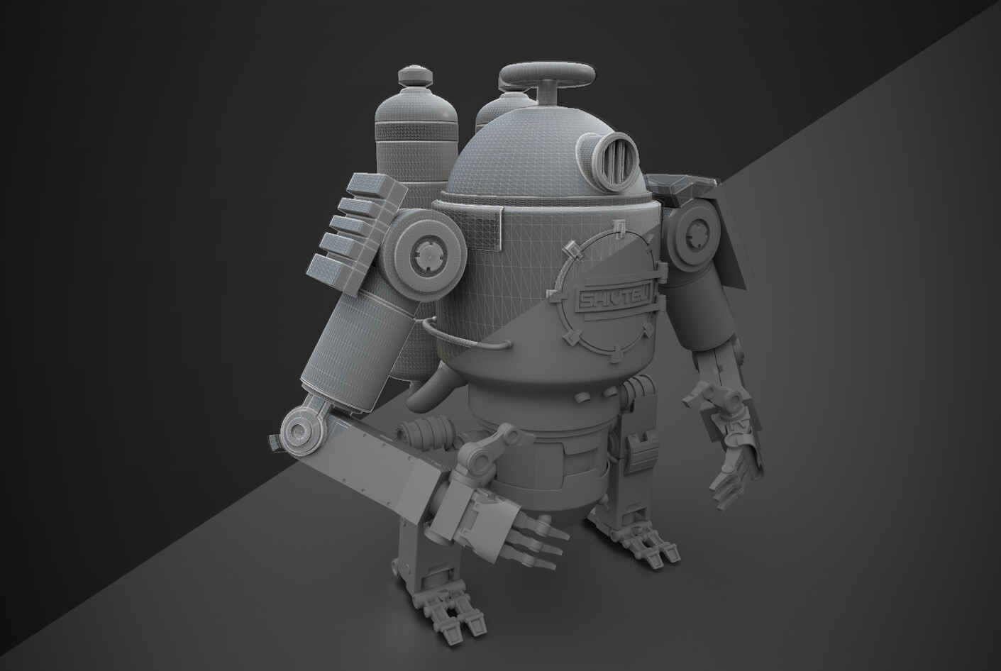 ArtStation - Robot | Game Assets