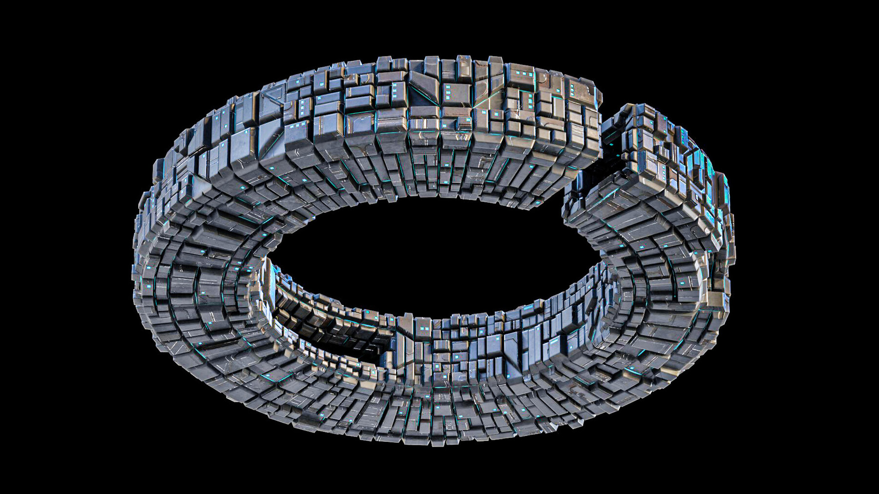 ArtStation - Space Station The Ring | Game Assets