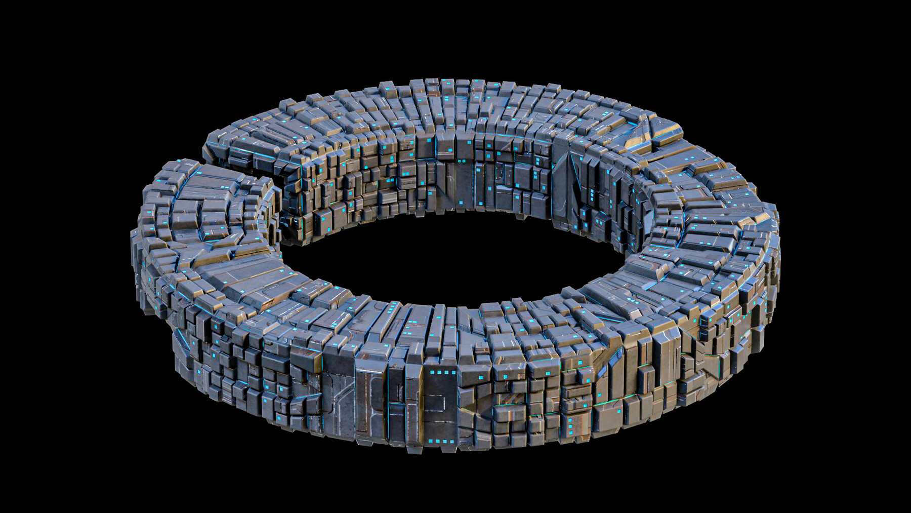 ArtStation - Space Station The Ring | Game Assets