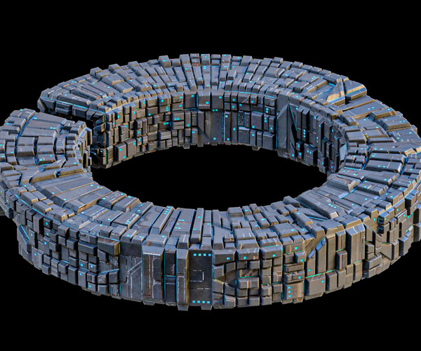 ArtStation - Space Station The Ring | Game Assets