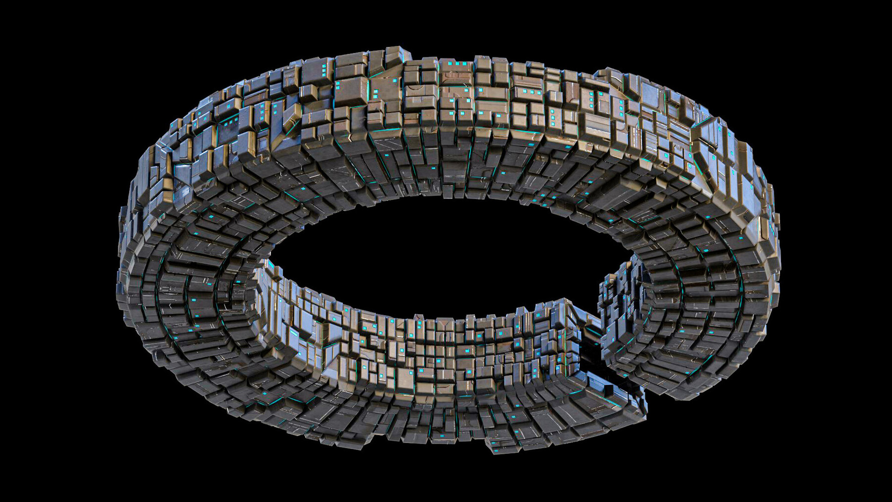 ArtStation - Space Station The Ring | Game Assets