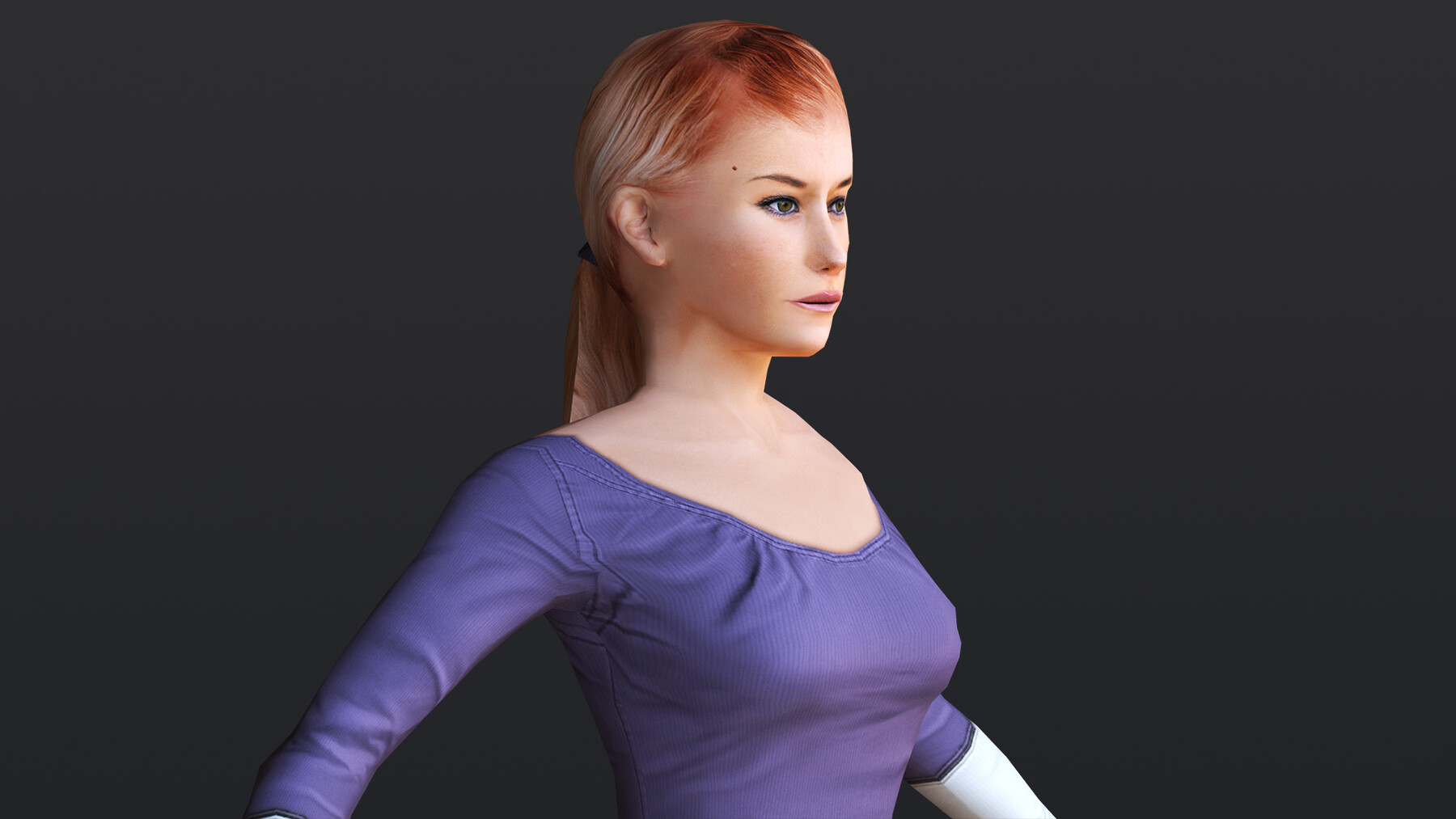 ArtStation - Girl 4 | Game Assets