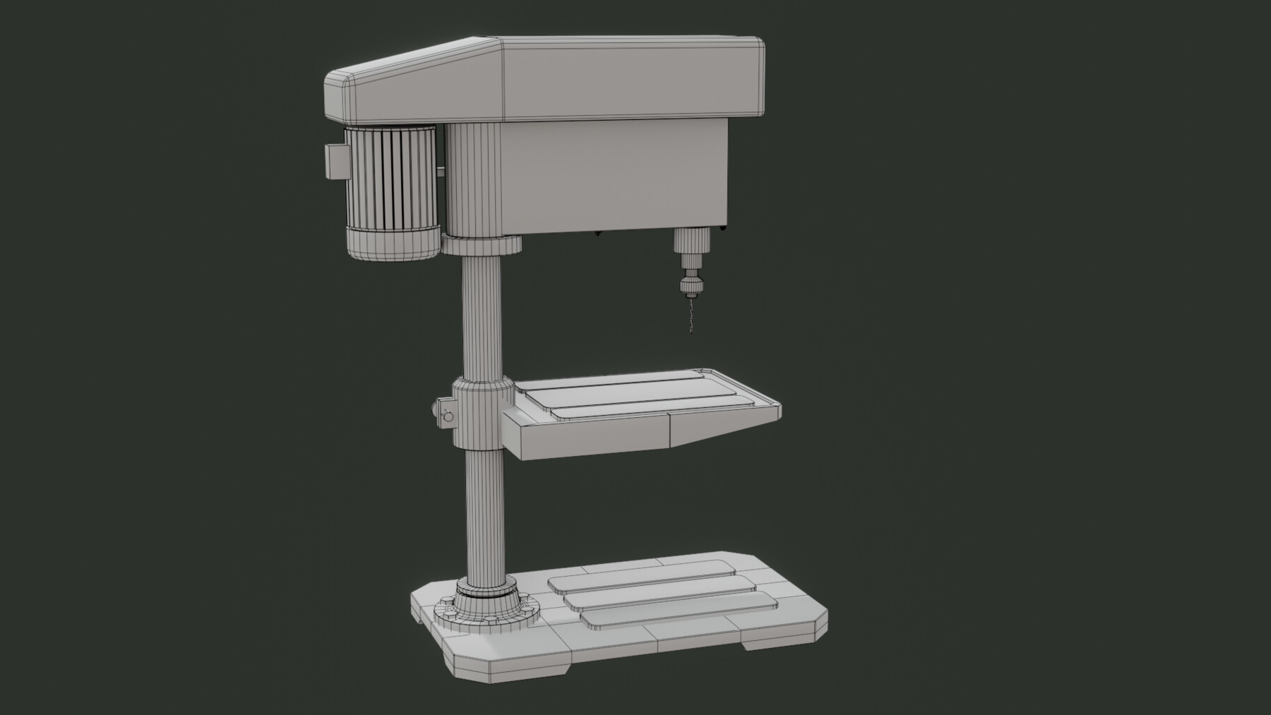 ArtStation - Drilling Machine - Low Poly - Game Ready - PBR | Resources