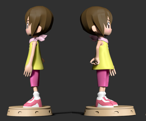 ArtStation - Digimon - Kari | Resources