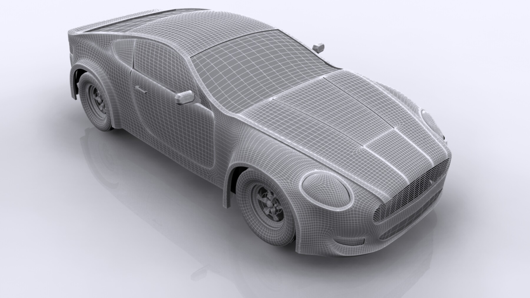 ArtStation - Car Model No 1 | Game Assets