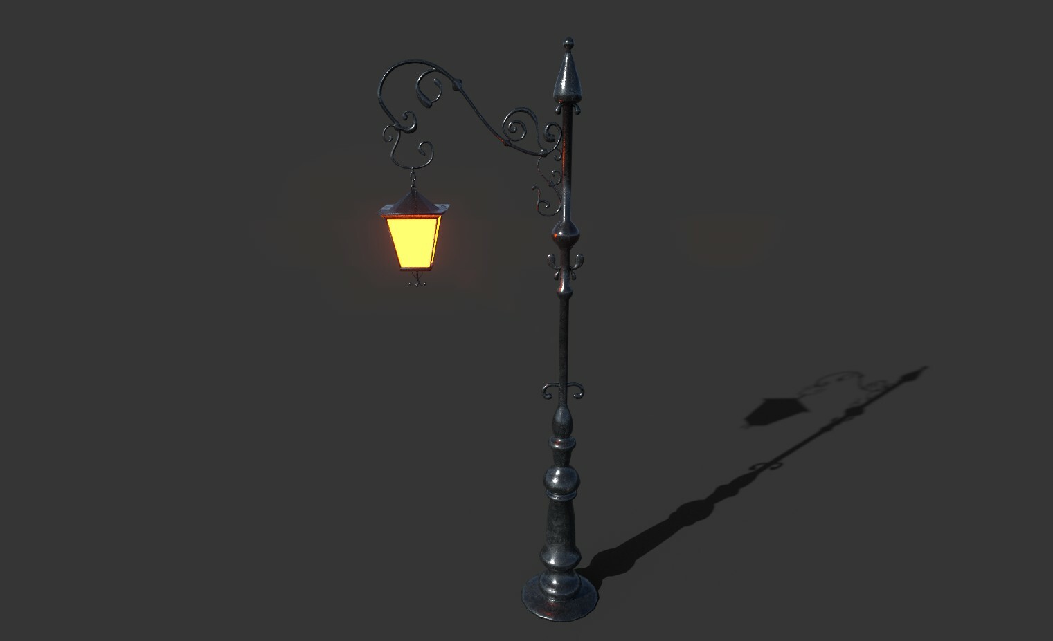 ArtStation - Street Lamp 7 | Game Assets