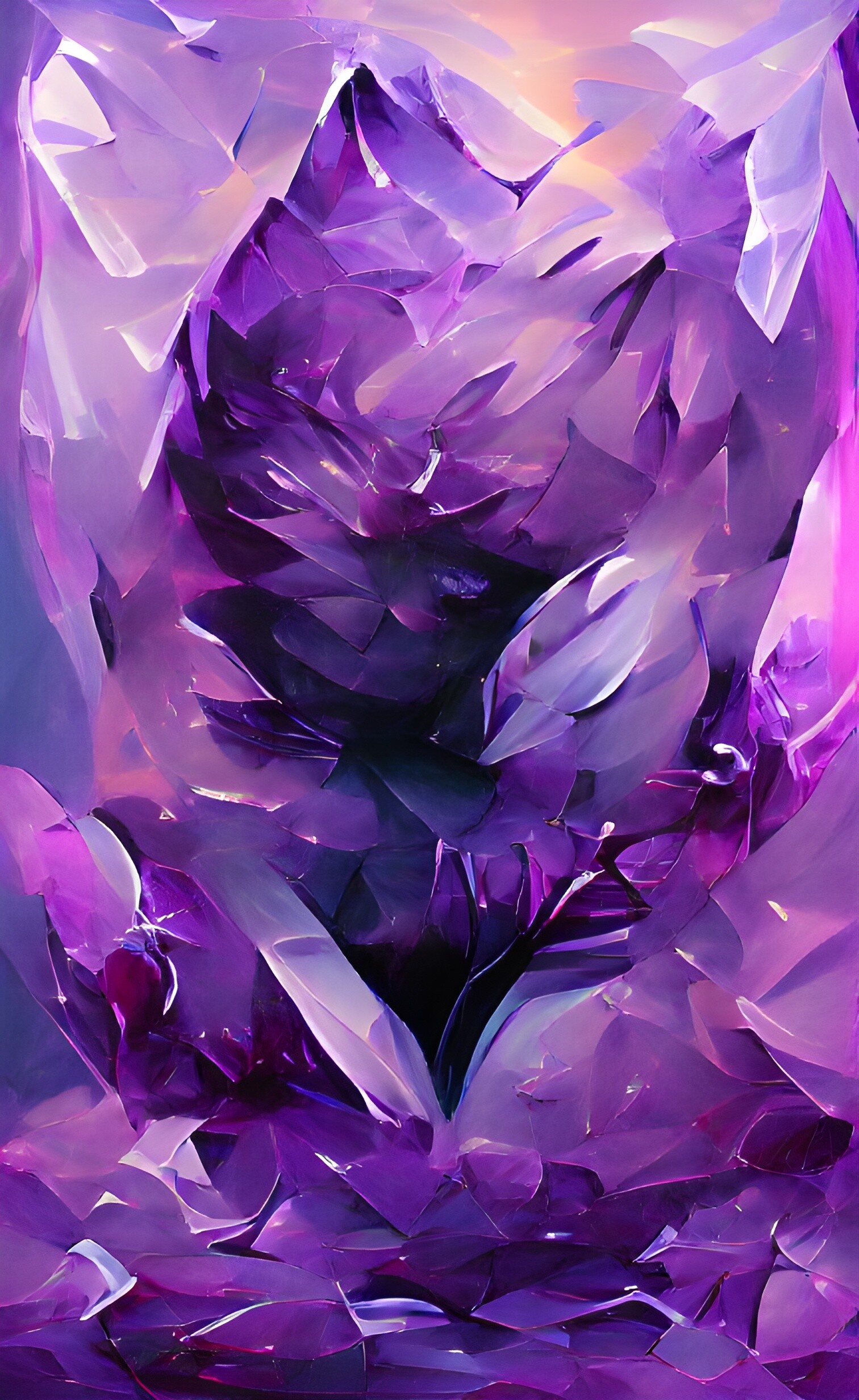 ArtStation - GemStone améthyst color | Game Assets