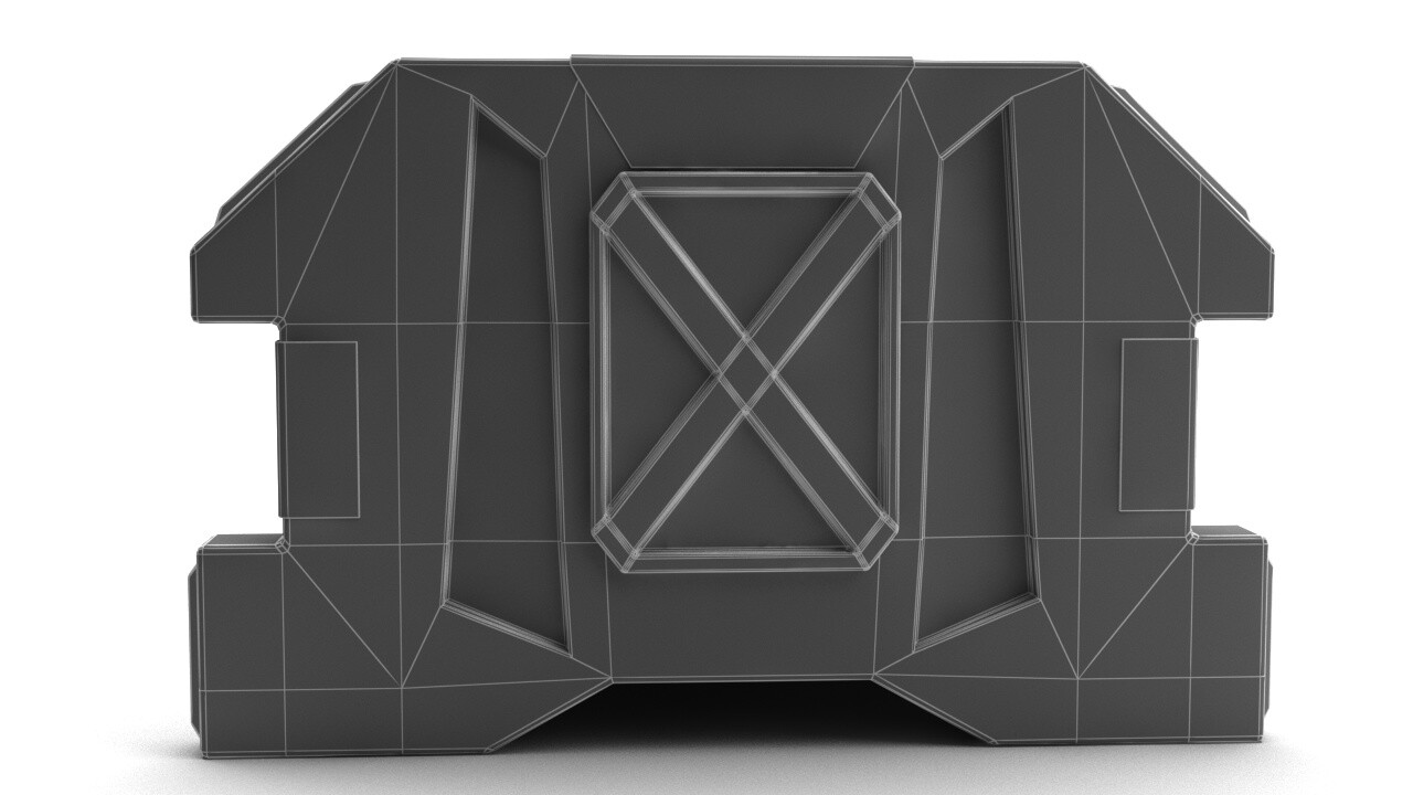 ArtStation - Sci-Fi Generator V1 3D Game Ready Model | Game Assets