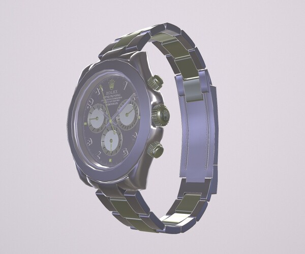 ArtStation - ROLEX WATCH low-poly | Game Assets