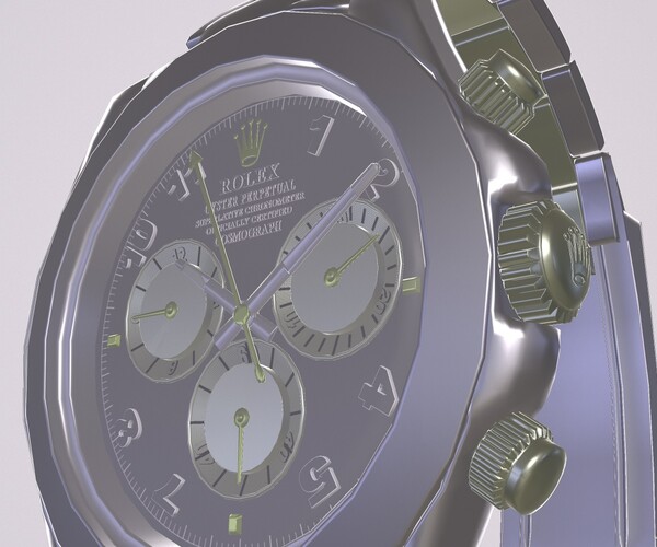 ArtStation - ROLEX WATCH low-poly | Game Assets