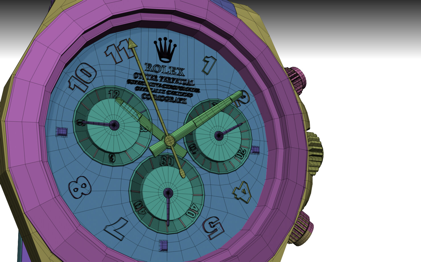 ArtStation - ROLEX WATCH low-poly | Game Assets